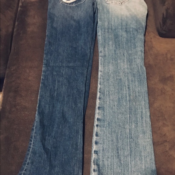 7 For All Mankind | Jeans | 2 Pairs Of Designer Jean Both Sizes Are A ...
